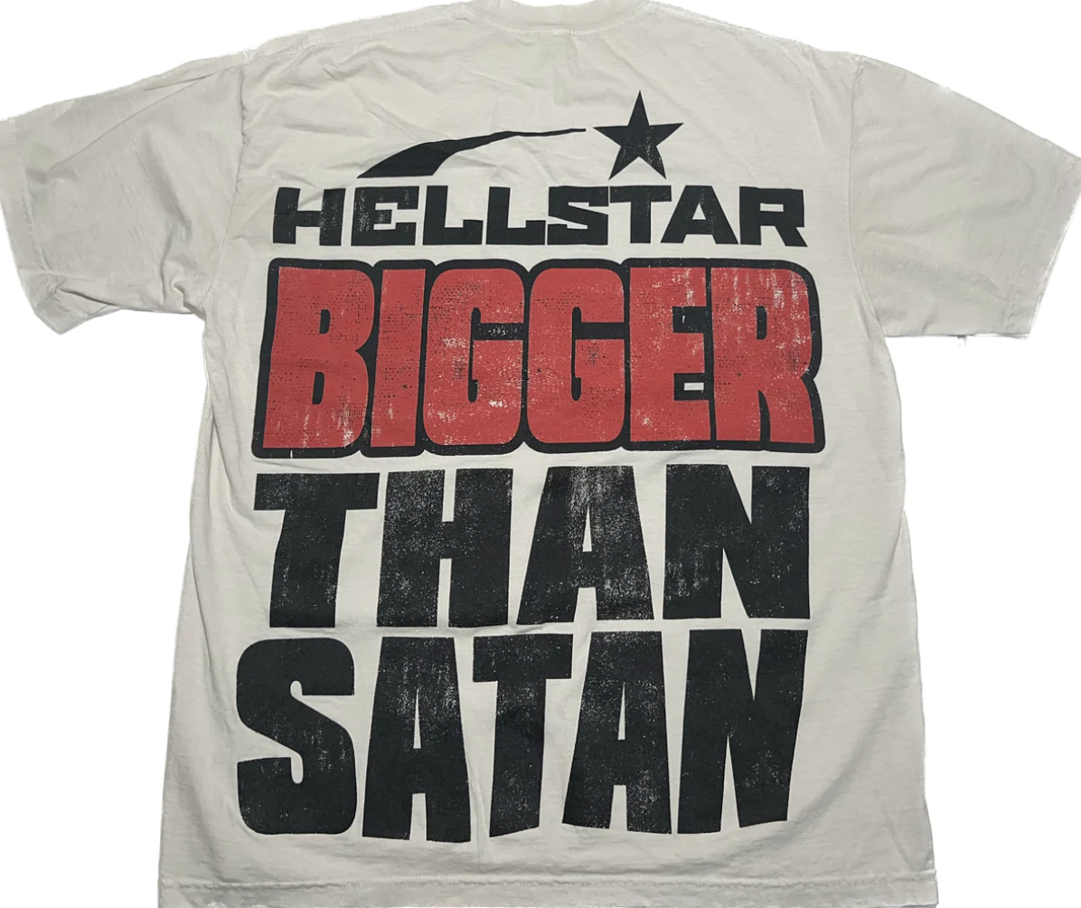 Hellstar Bigger Then Satan Tshirt Special Drop Cap7 – GotEmKicks